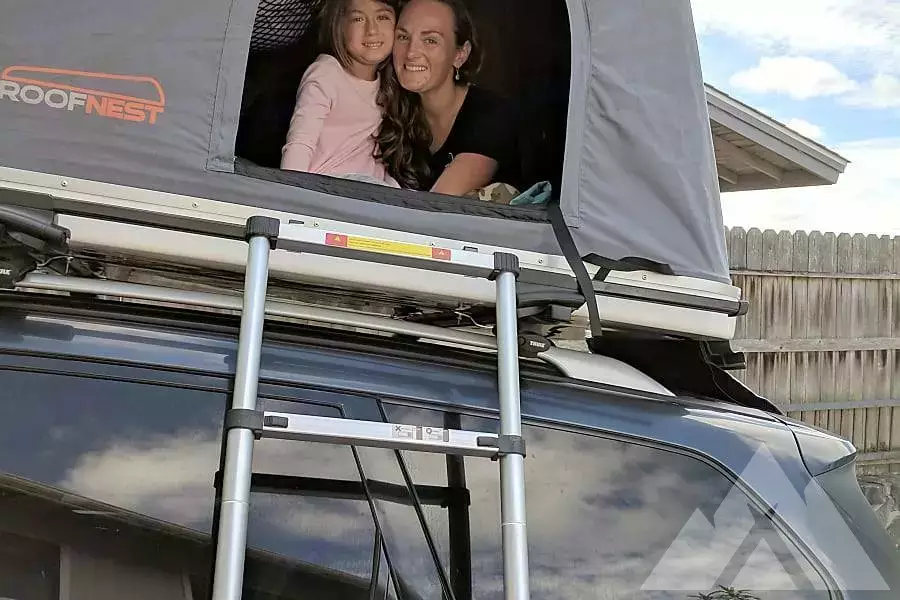 Blue AWD Nissan Pathfinder w/Rooftop Tent for Rent in , Hawaii