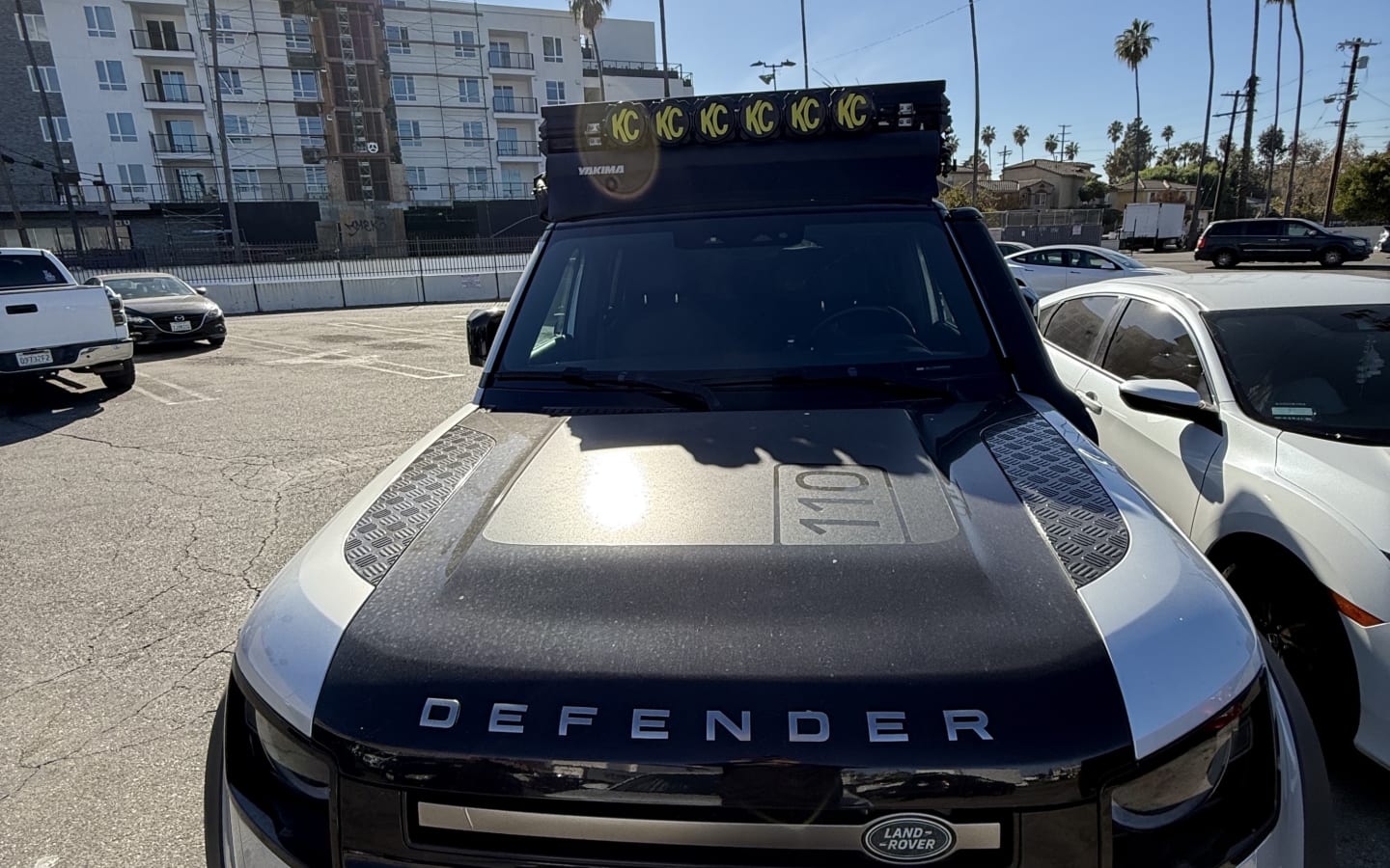 Overland-ready Land Rover Defender for Rent in Los Angeles, California