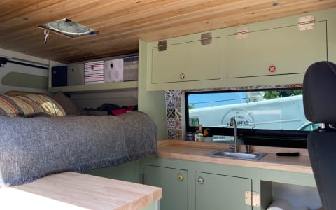 Easy-to-Drive High Roof Camper Van | Compact, Comf for Rent in Bishop ...