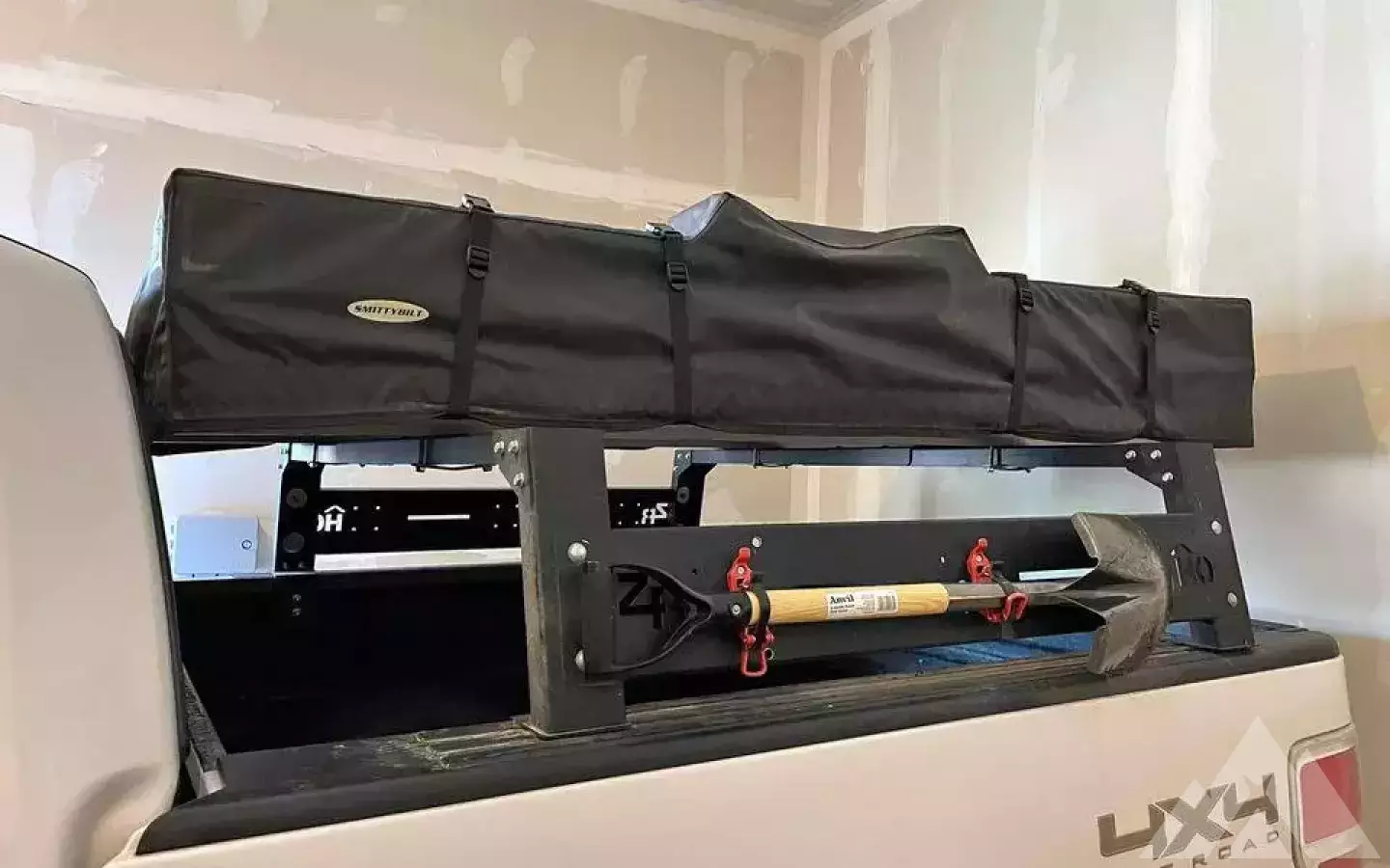 Smittybilt overland xl roof top tent and bed rack | Roof Top Tent for ...