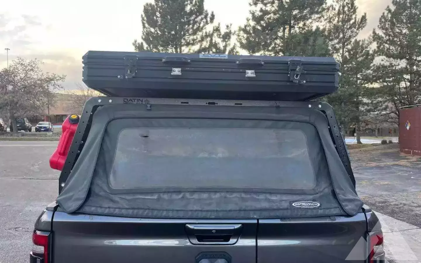 Softopper Canopy/DatinFab Rack w/ CVT Rooftop Tent | Roof Top Tent for ...