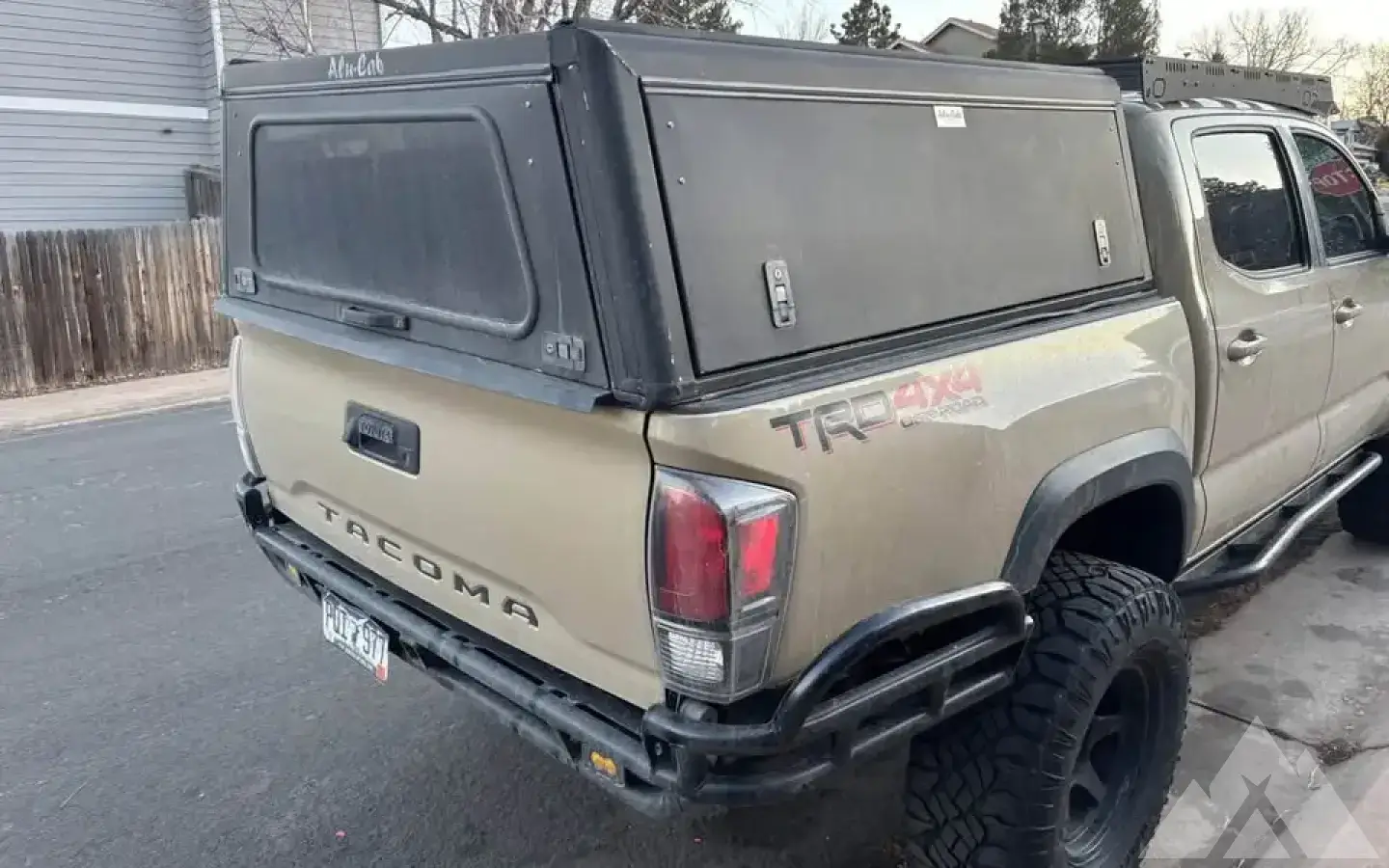 Used Alu cab camper shell for Toyota Tacoma for sale in Aurora, Colorado