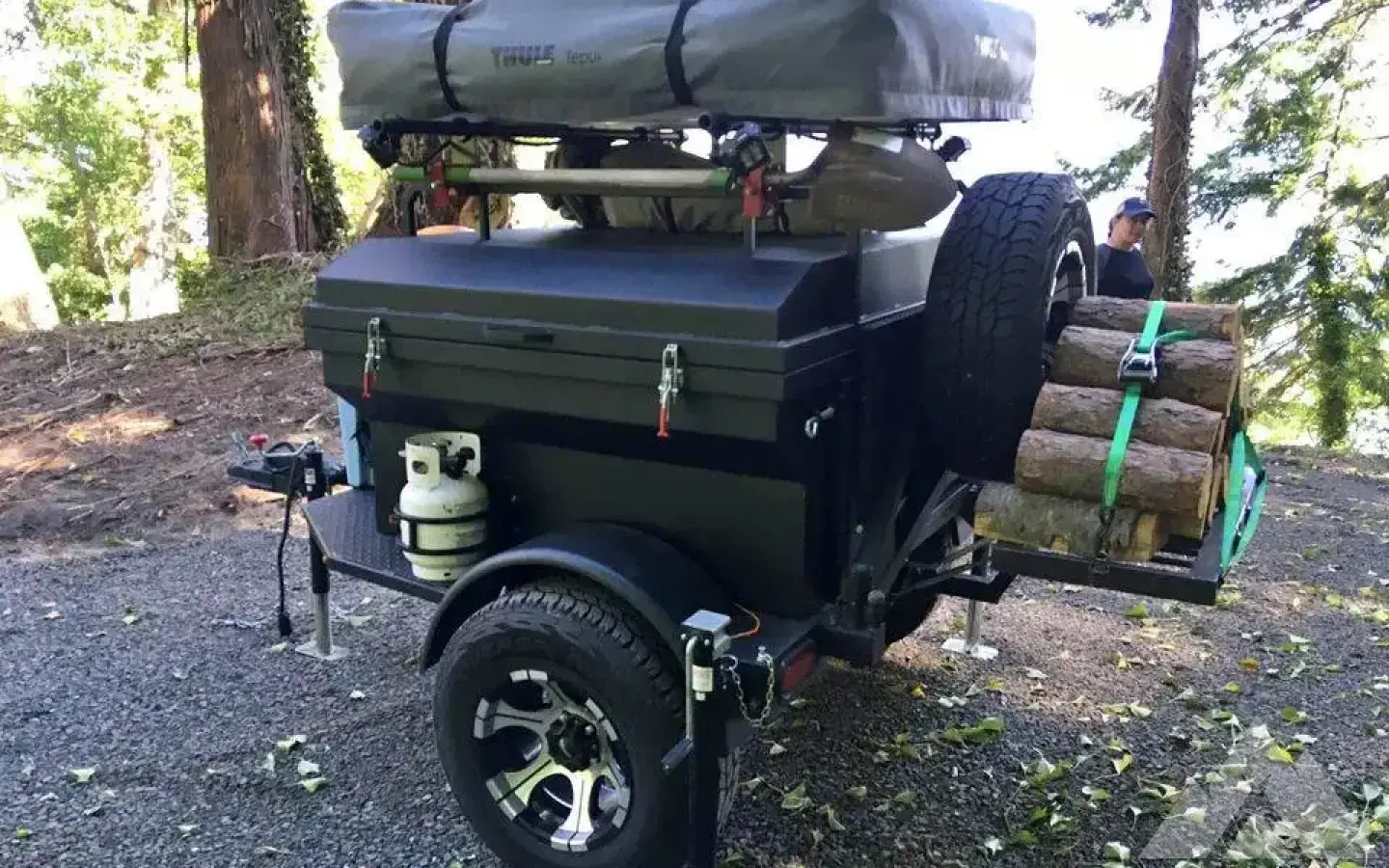 Custom built overland trailer for Sale