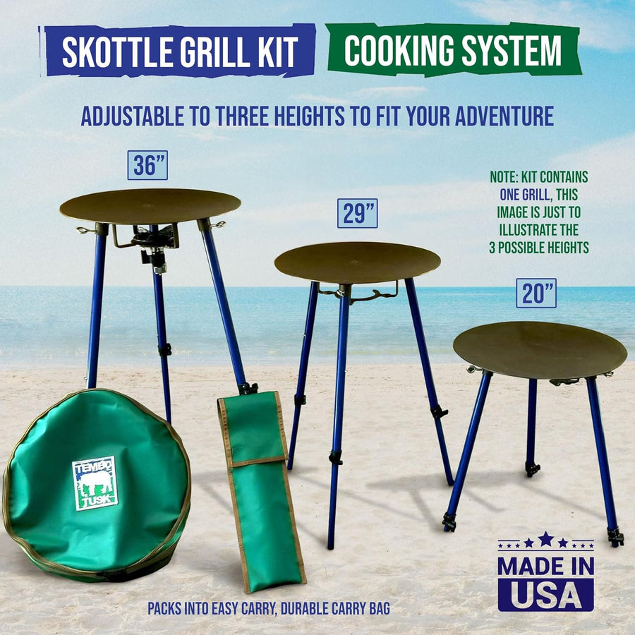 TemboTusk Adjustable Leg Skottle Grill Kit – New for $ 435.00 | Salt ...
