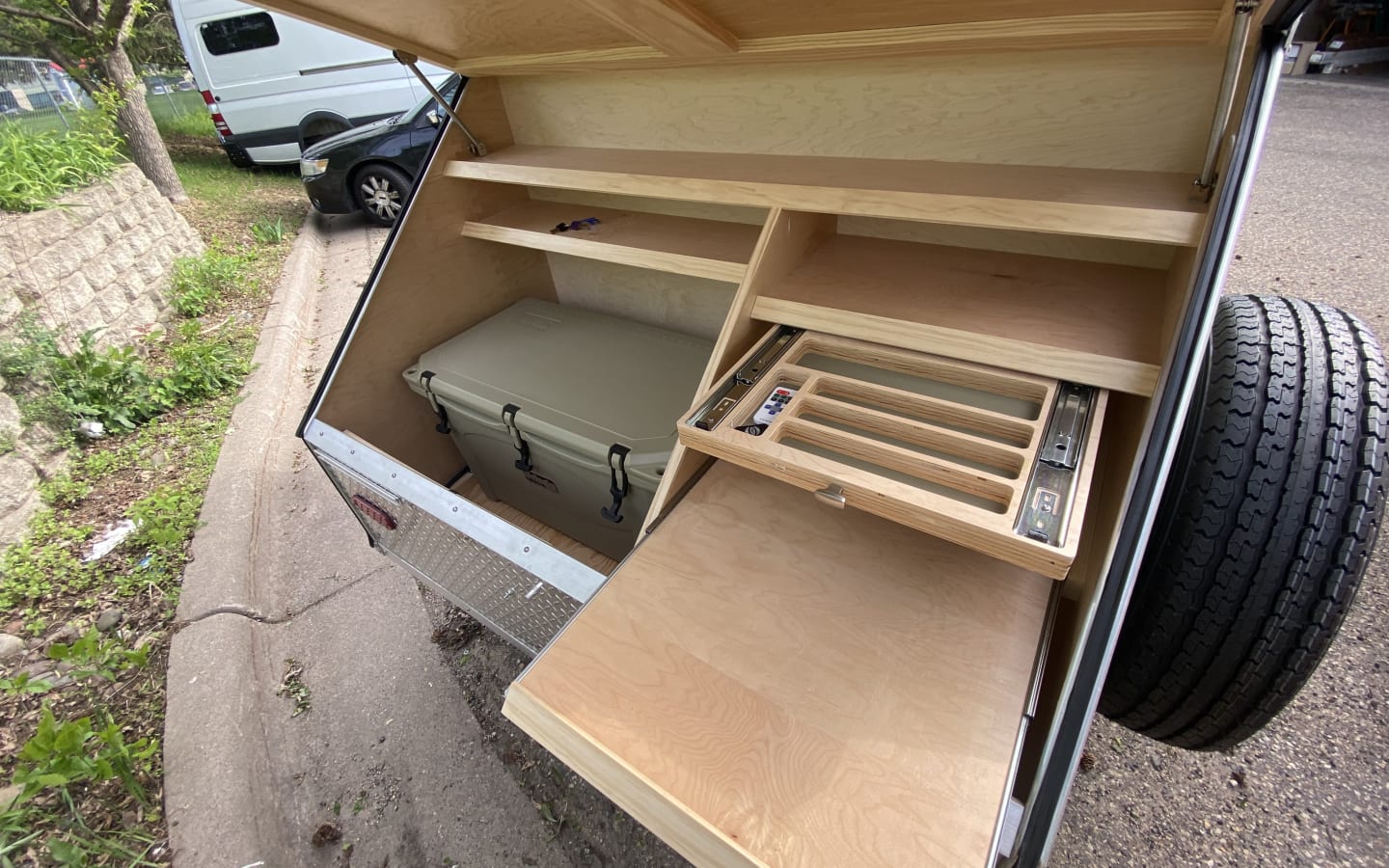 2022 TC Teardrop Original 5'x10" Blue for Rent in Hudson, Wisconsin ...