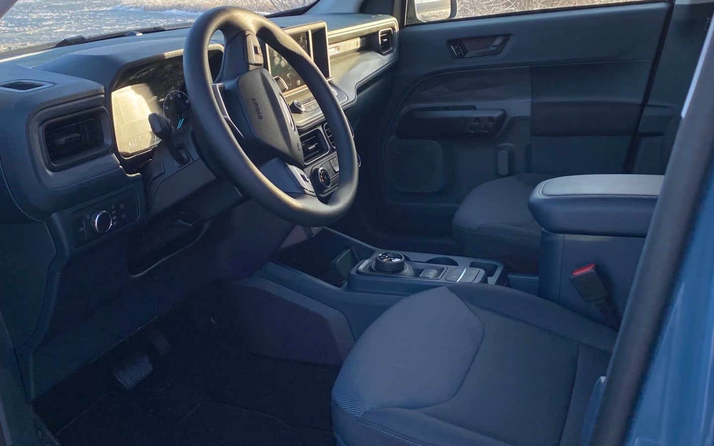 '22 Cobalt Blue Ford Maverick with Rooftop Tent an for Rent in ...