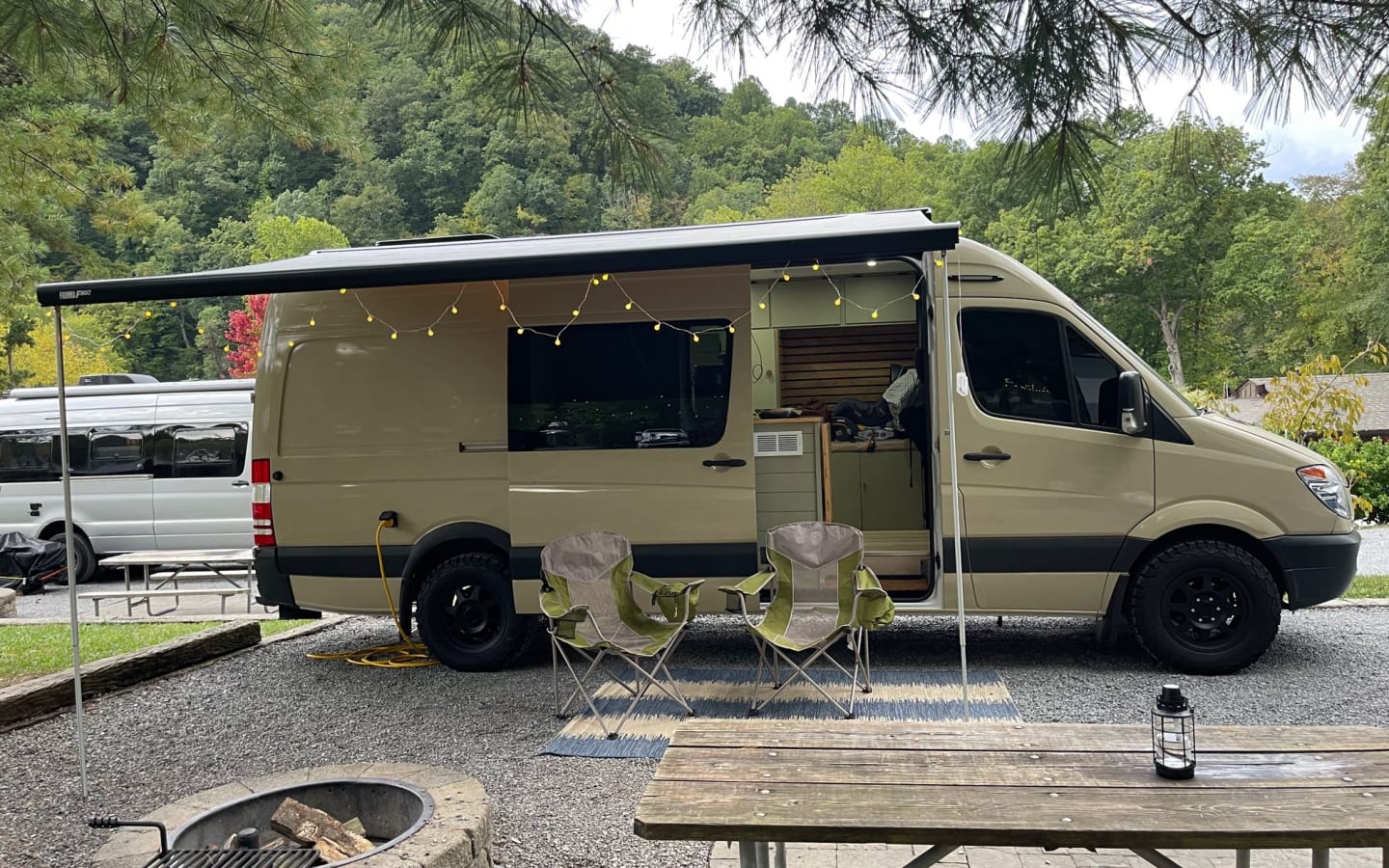 Modern Boho Style Camper Van for Rent in Knoxville, Tennessee