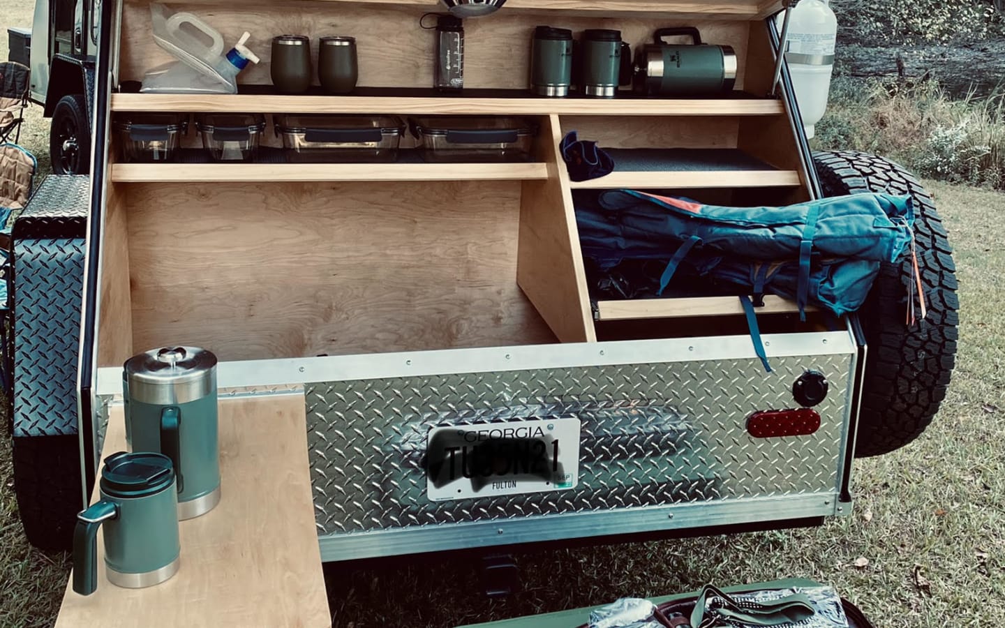 The Kodiak - 2021 Teardrop Camper for Rent in Roswell, Georgia | 1050 ...