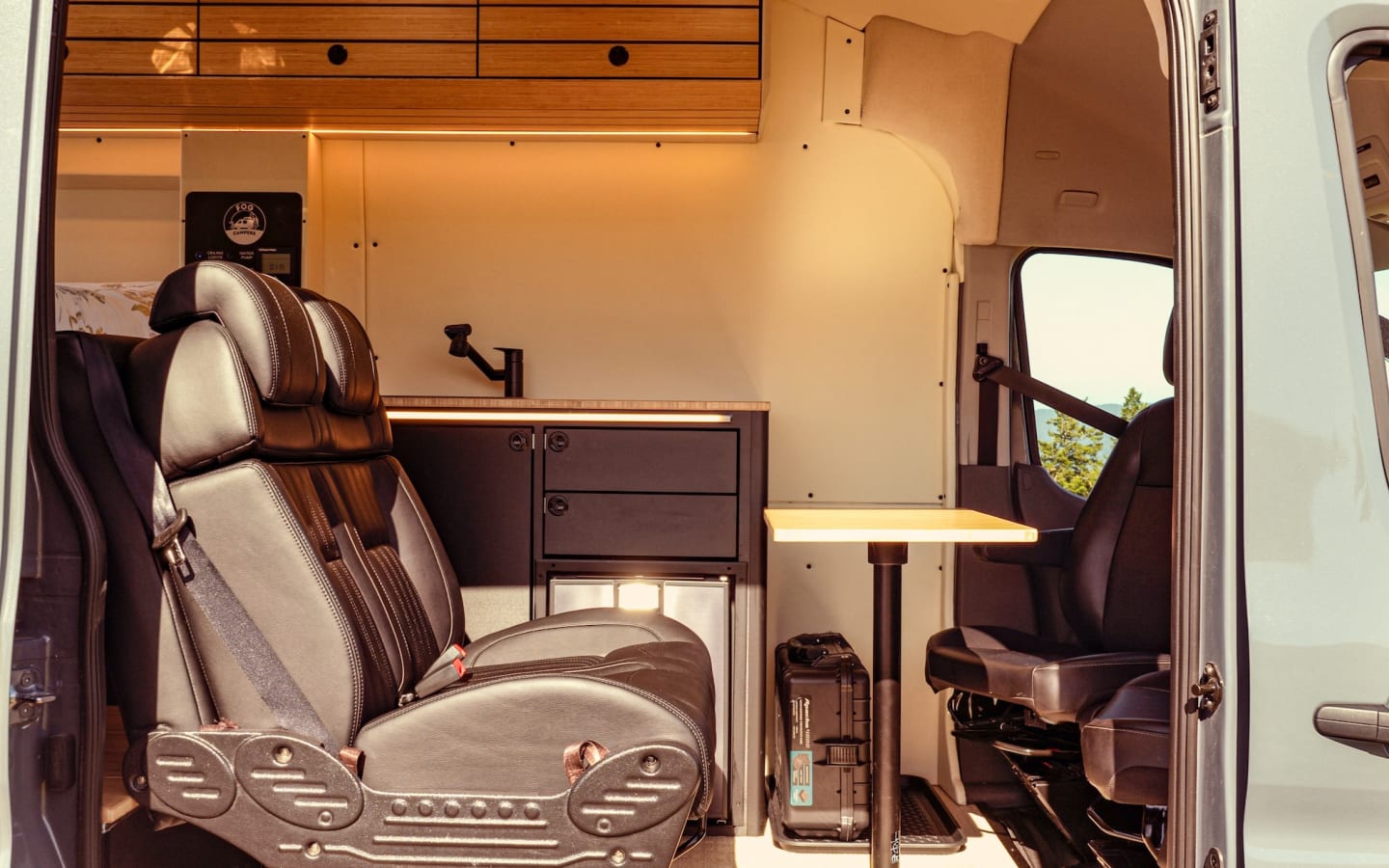 Capitan - 2023 AWD Ford Transit for Rent in Fairfax, California