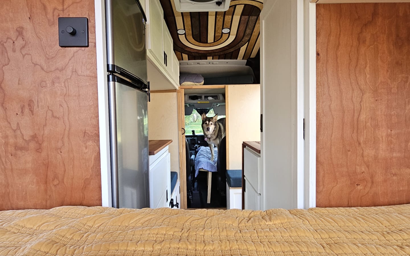 Fully off grid & road trip ready high roof Transit for Rent in Jersey ...