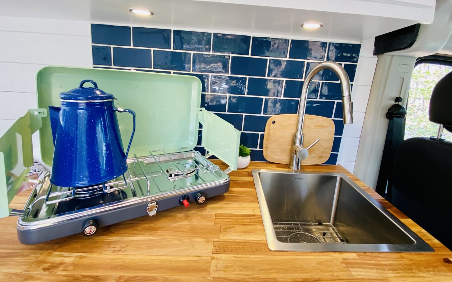 Stunning Custom Built Camper Van with Heater + AC for Rent in ...