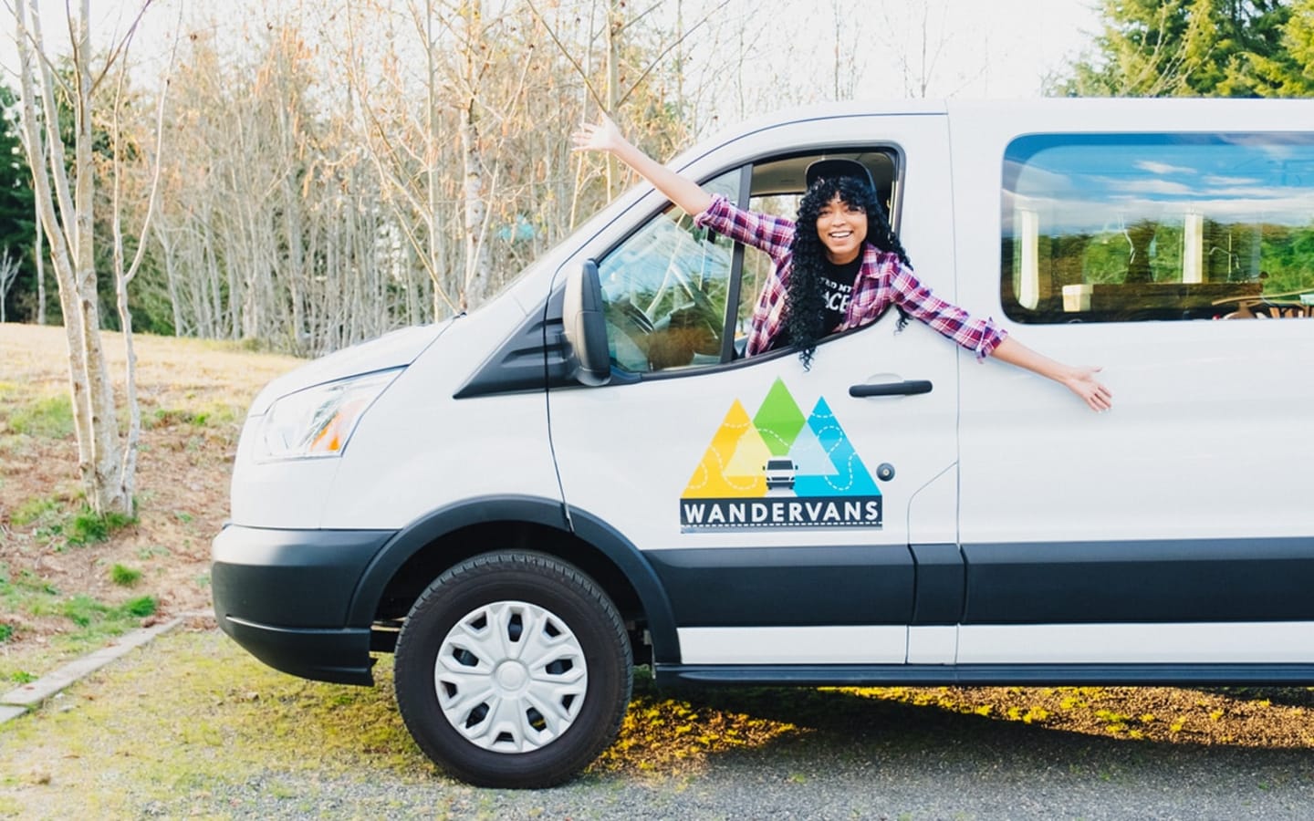 Low Roof Ford Transit Campervan with Built-in Heat for Rent in Salt ...