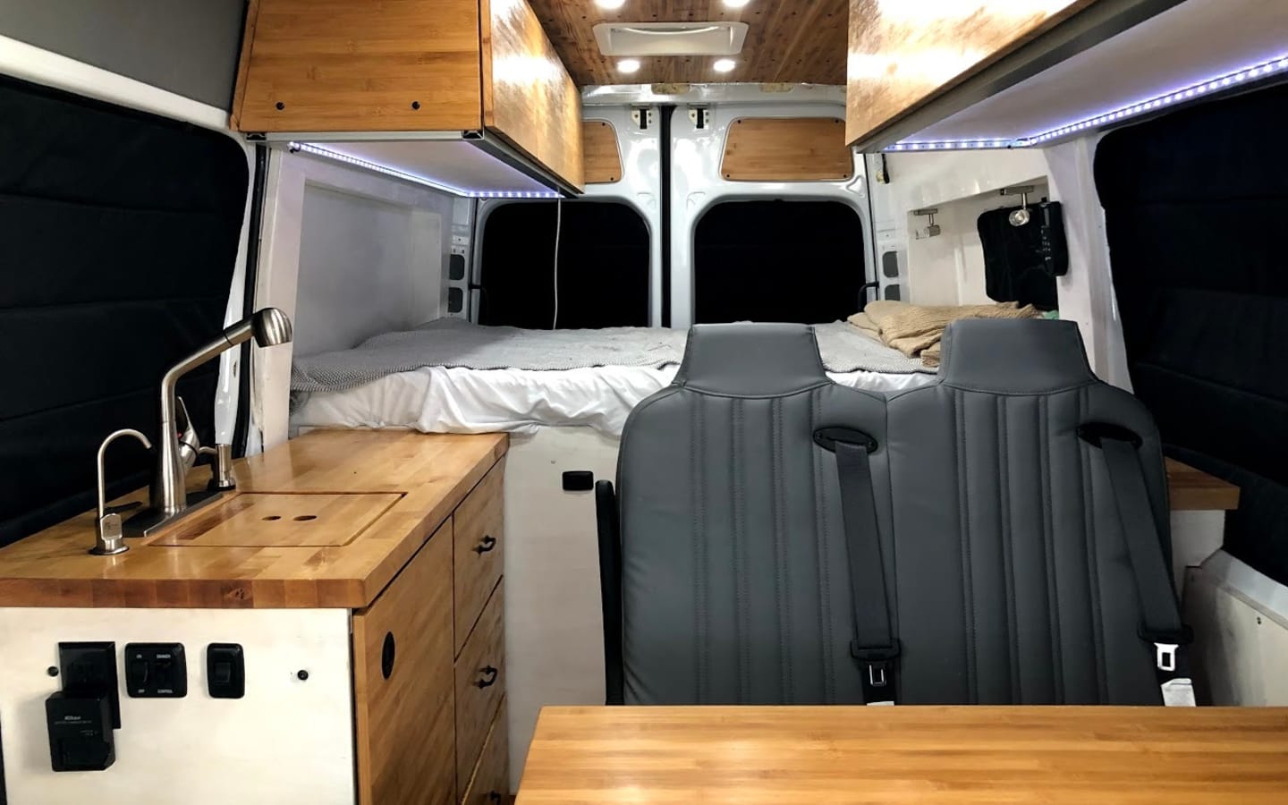 Mercedes Benz Sprinter Van - Custom Build for Rent in Bellingham ...