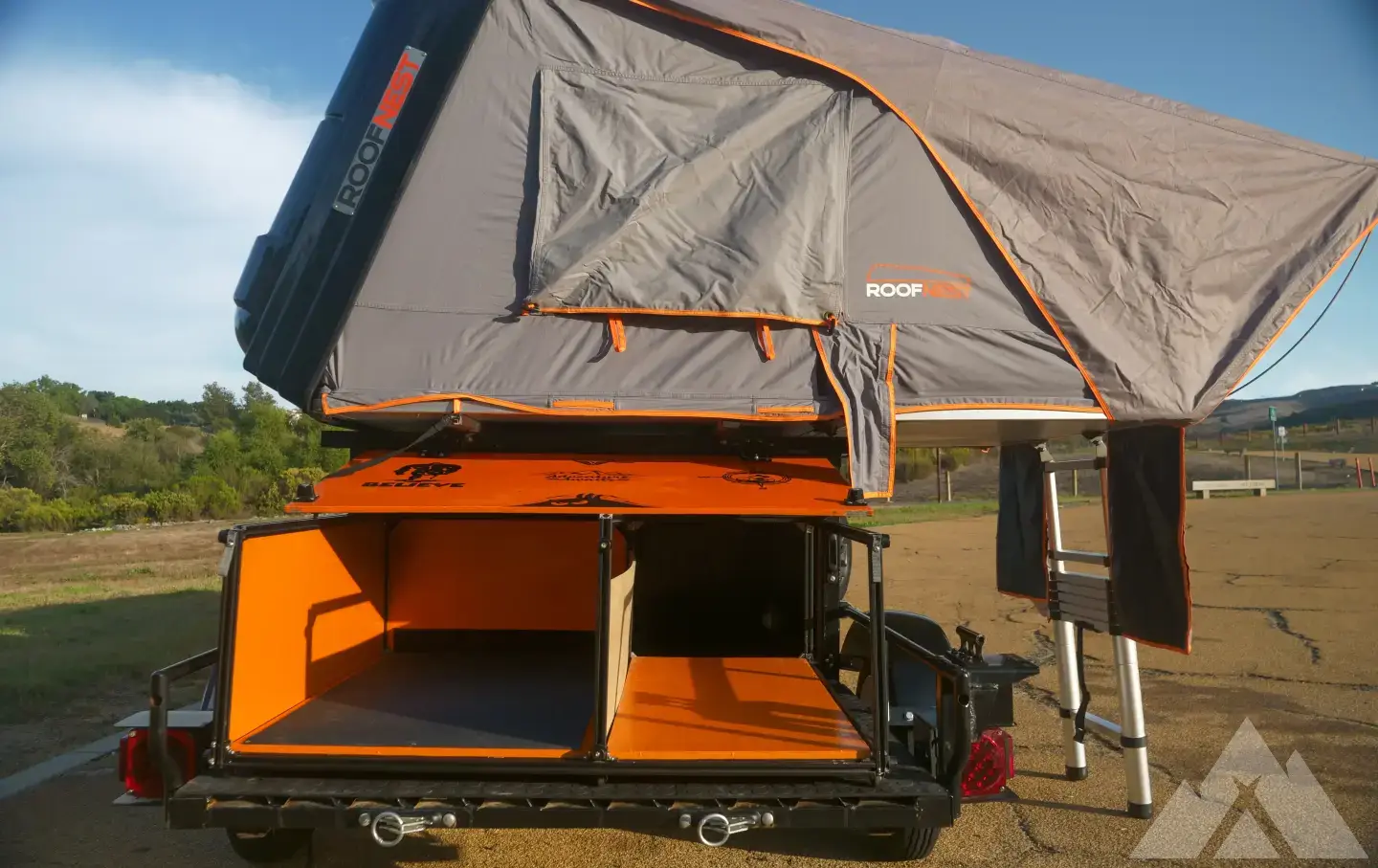 2020 2020 Custom travel camping trailer w/ rooftop tent for Sale