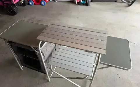 Mountain Summit foldable camping table – Used for $ 75.00 | Salt Lake ...