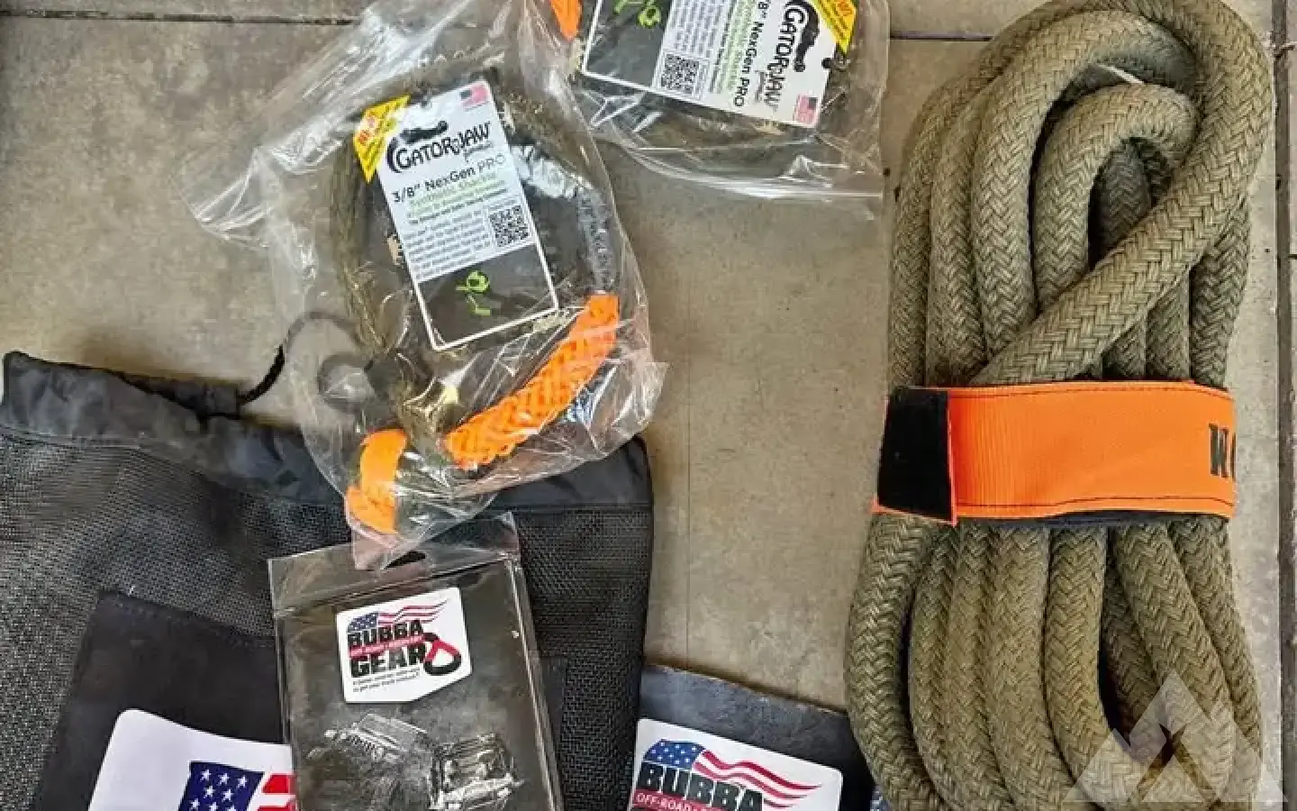 New New Bubba Rope Renegade 3/4" x 30 ft & (2) syn available in Boise ...
