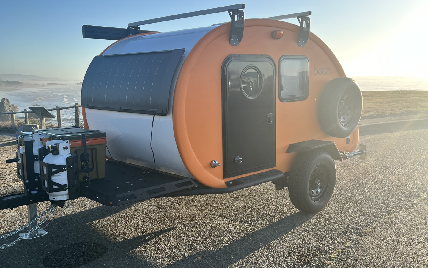 Bean Teardrop Tow Trailer – Off-Grid Ready! Ultra- for Rent in San ...
