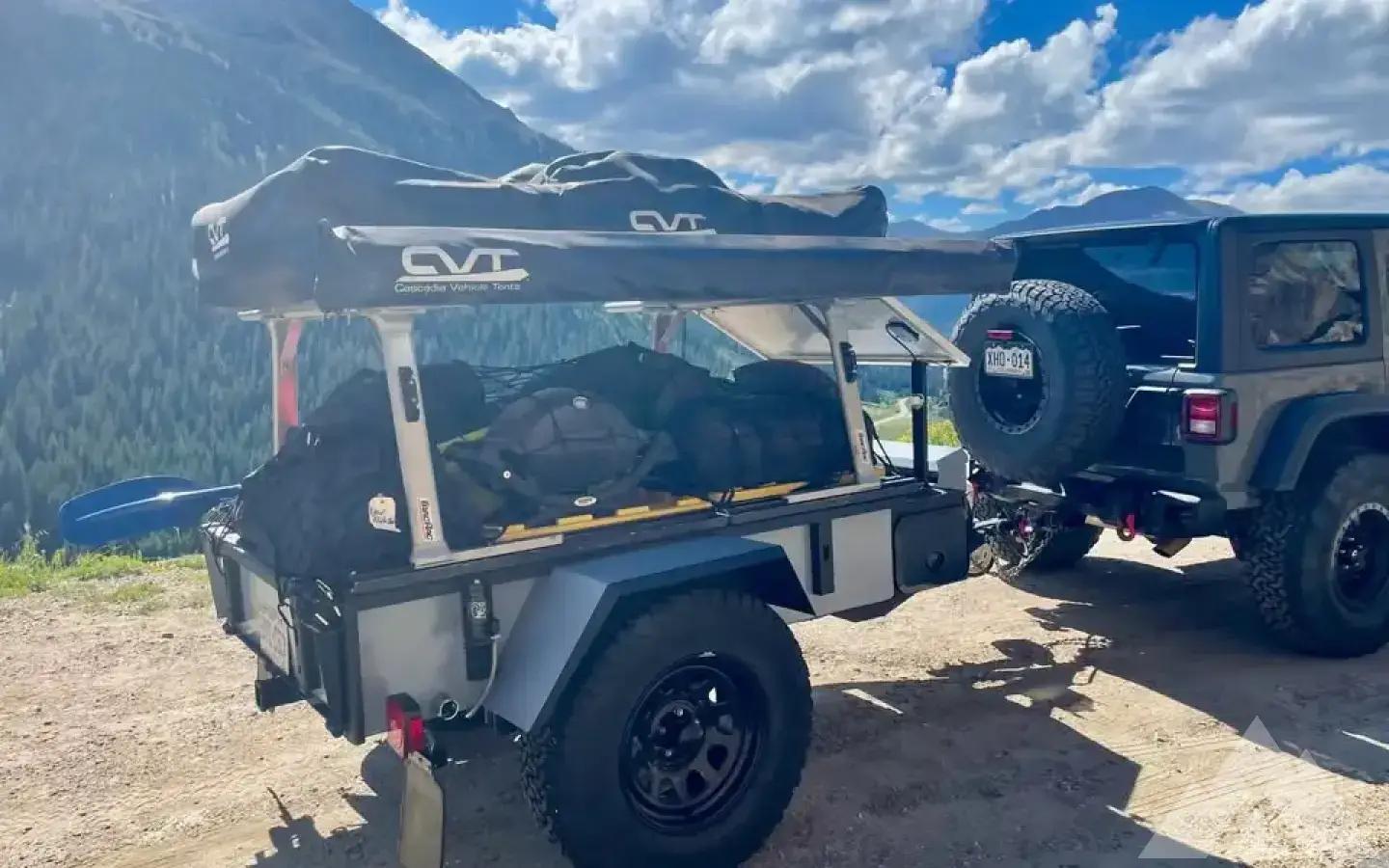 2020 Overland Trailer Off-Road Roof Top Tent Water Sola for Sale